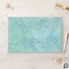 Elegant Oceanic Aqua Watercolor Mermaid Fin HP Laptop Skin ...