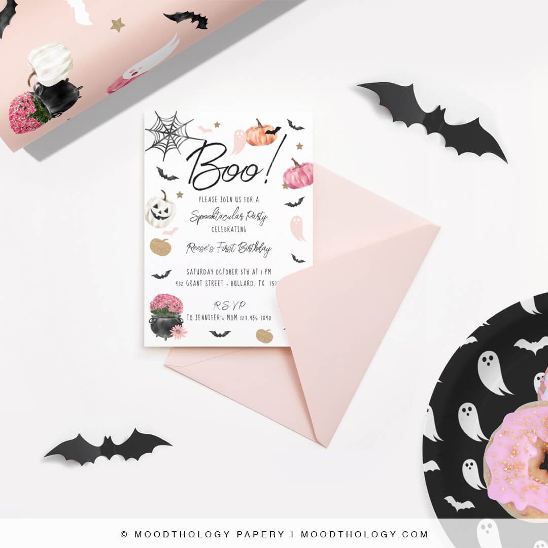 Spooky Fun Halloween Invitations & Designs - Moodthology Papery