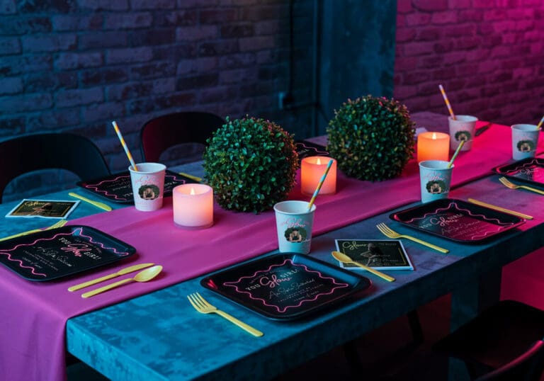 Neon Graduation Party Design By Moodthology Papery