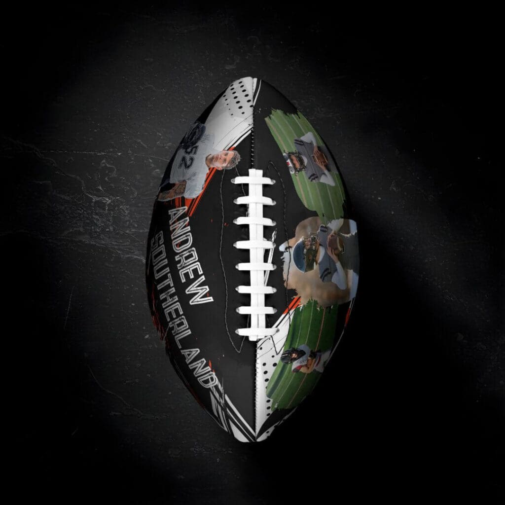 All-Star Army Camouflage Team Number Photo Collage Football ...